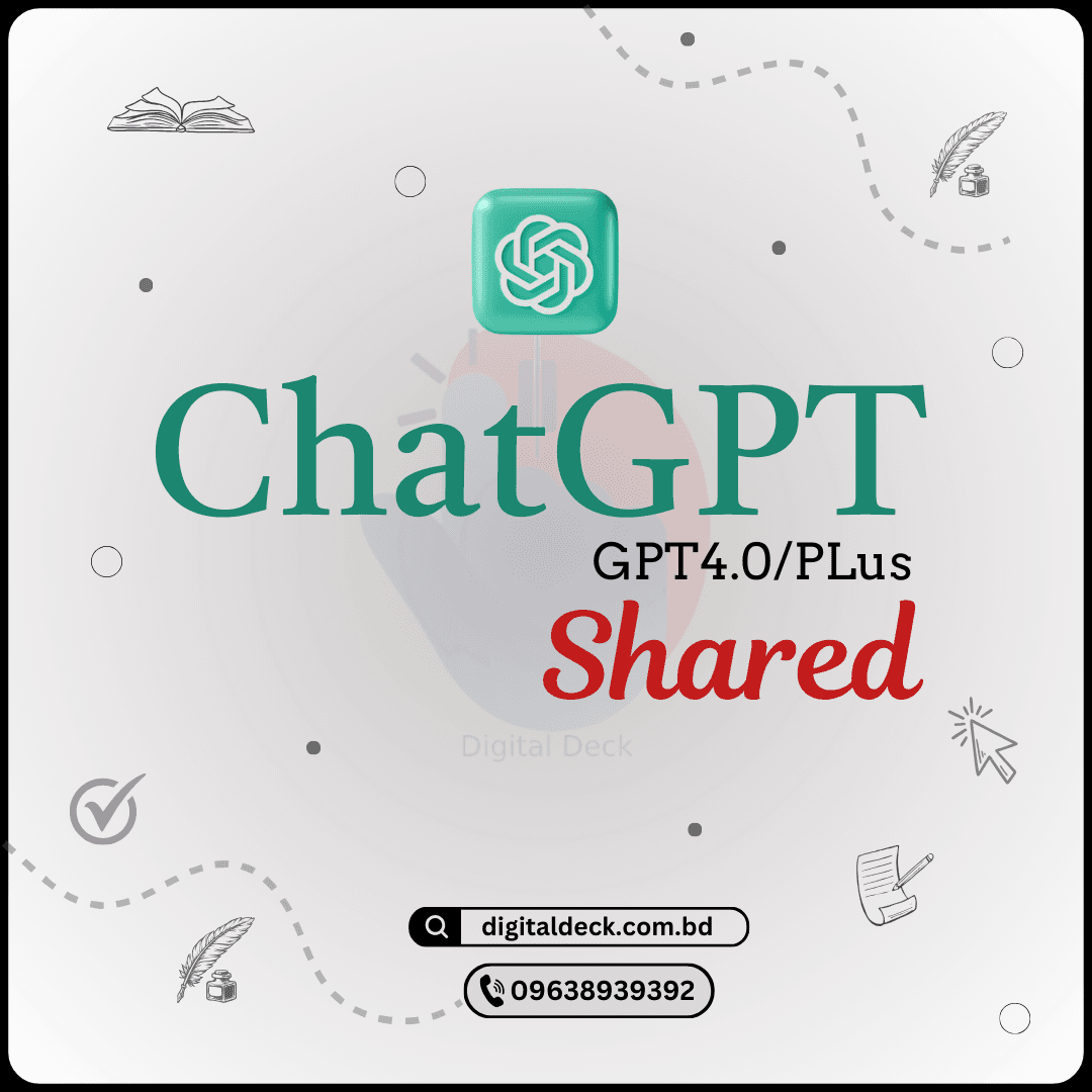 ChatGPT Plus Regular Subscription - Digital Deck